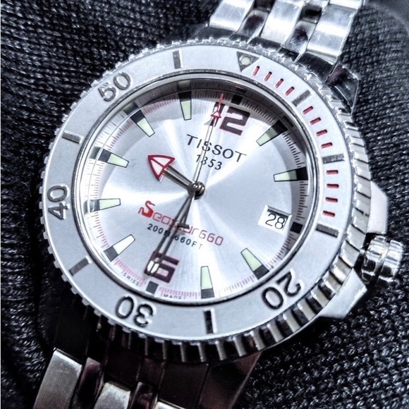 Tissot | Accessories | Tissot Vintage Early 200s Diver Swiss Made Mens ...